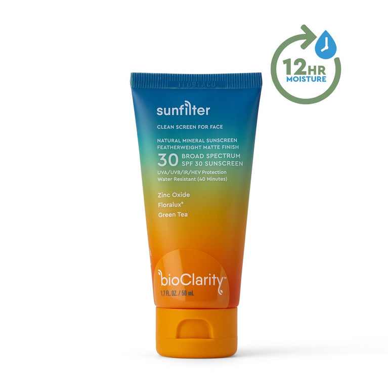 SunFilter - Reef-Safe Mineral-Based Face Sunscreen | bioClarity