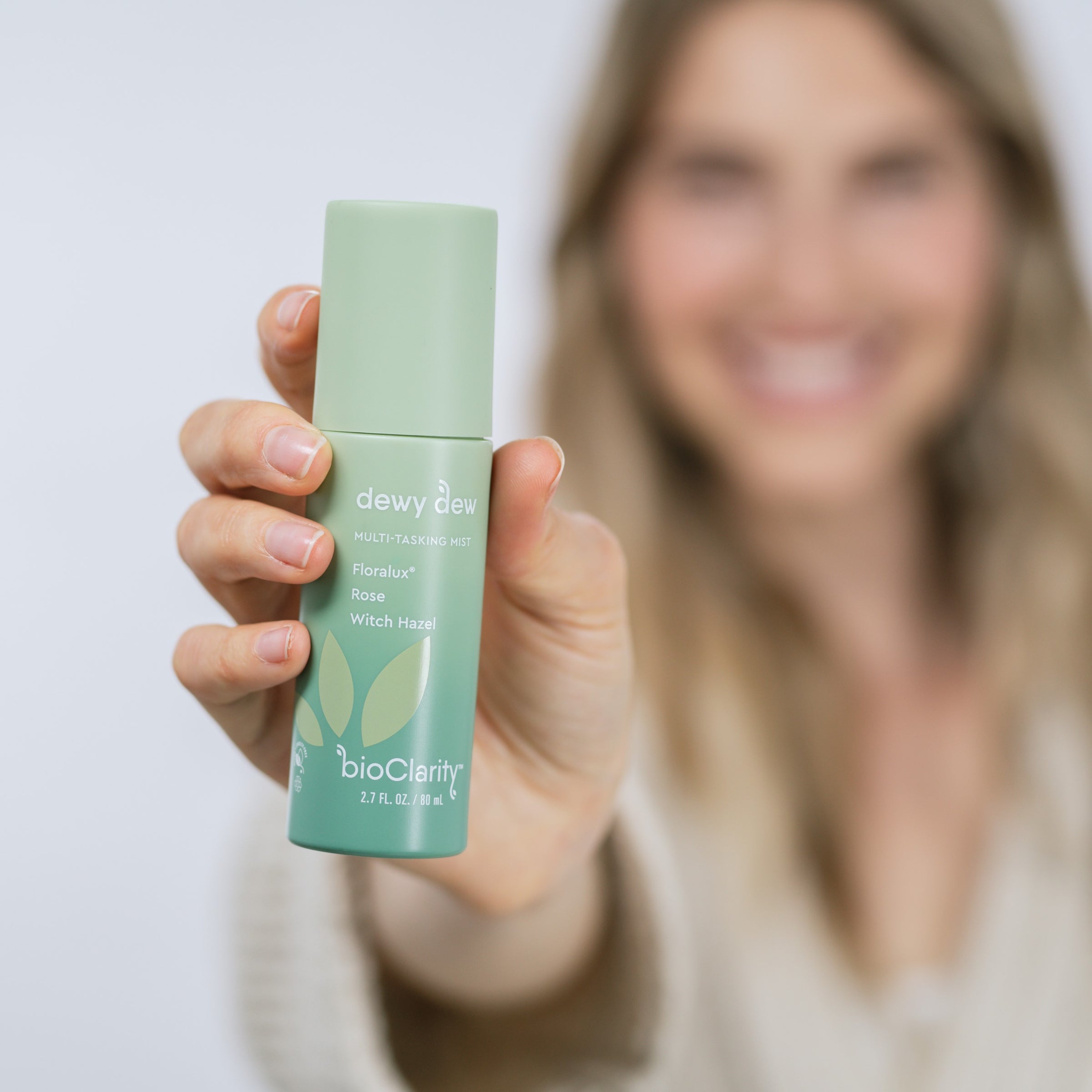 Dewy Dew Multi-Tasking Mist | Toner & Makeup Setting Spray | bioClarity