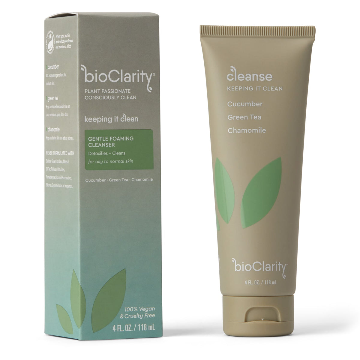 Plant-Based Face Wash for Oily Skin - Vegan & Cruelty-Free – bioClarity