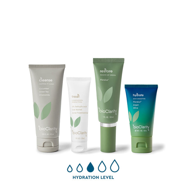 Clear Skin Routine + Light Hydration – bioClarity